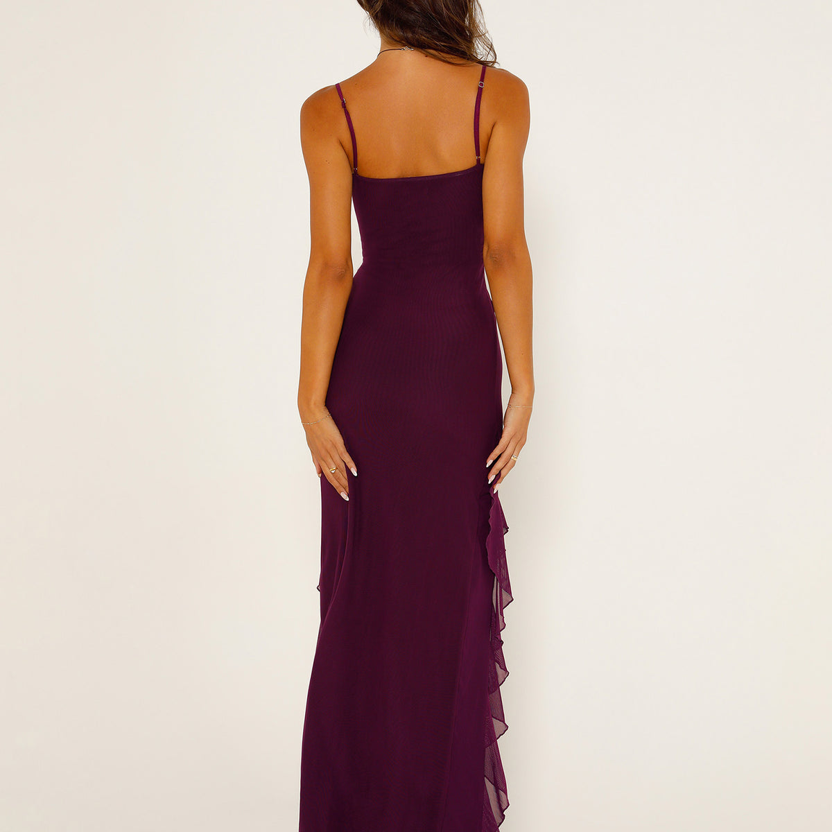 CHAYA DRESS - PURPLE : DEEP PURPLE – Tiger Mist