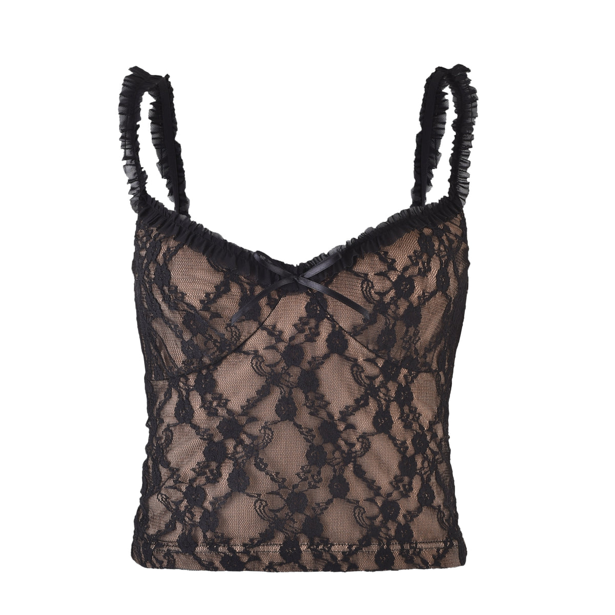 DEJA TOP - BLACK : LACE – Tiger Mist