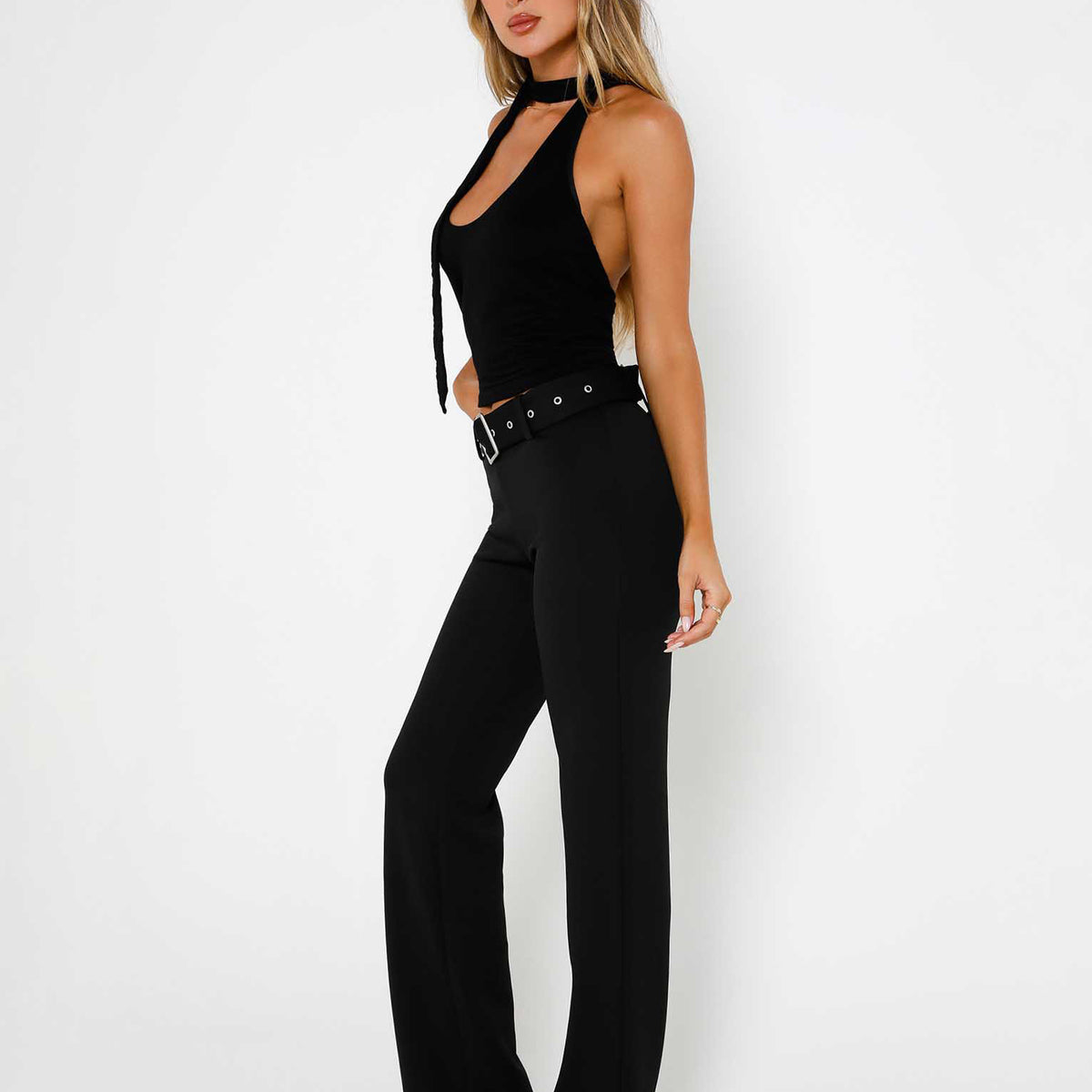HADLEY PANT - BLACK – Tiger Mist