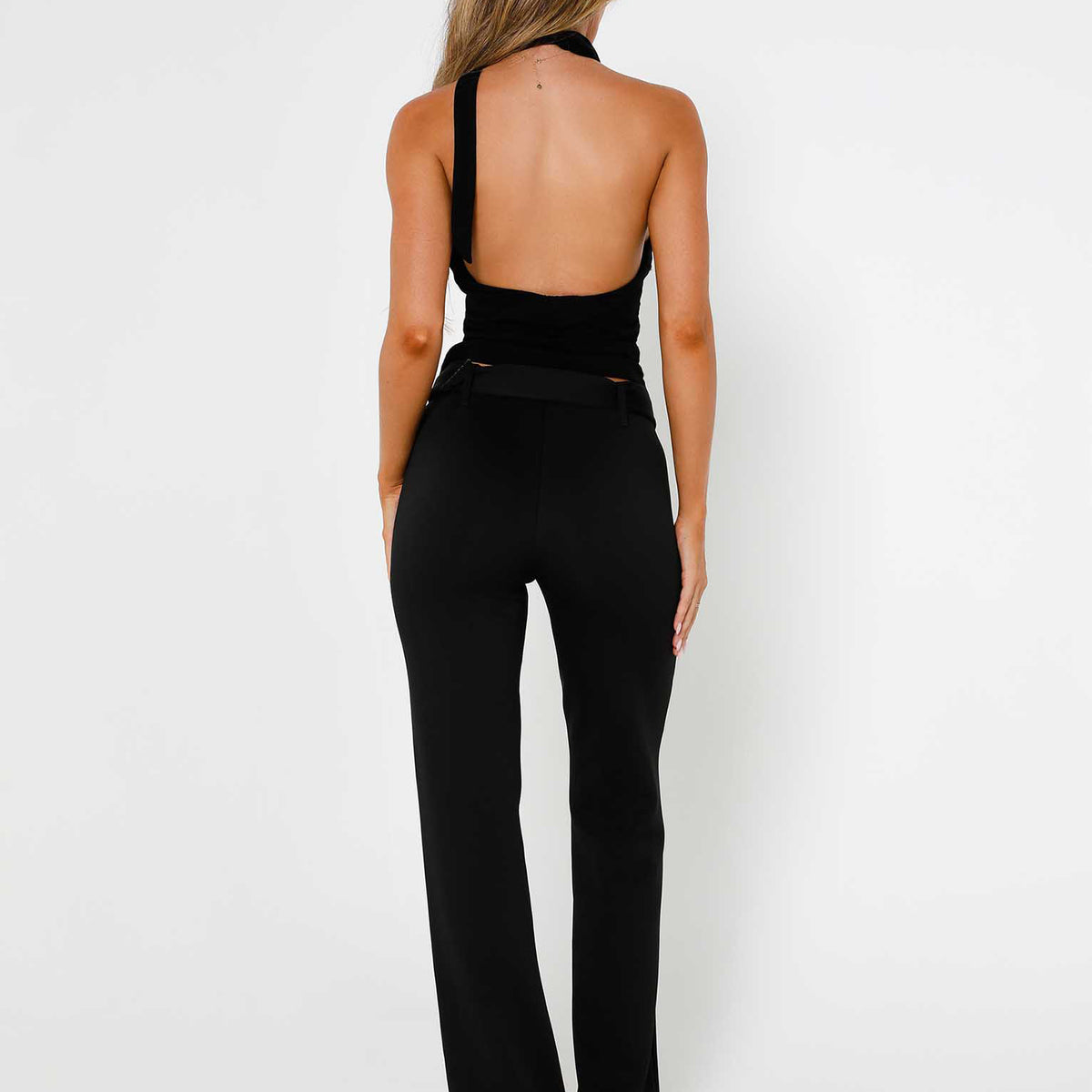HADLEY PANT - BLACK – Tiger Mist