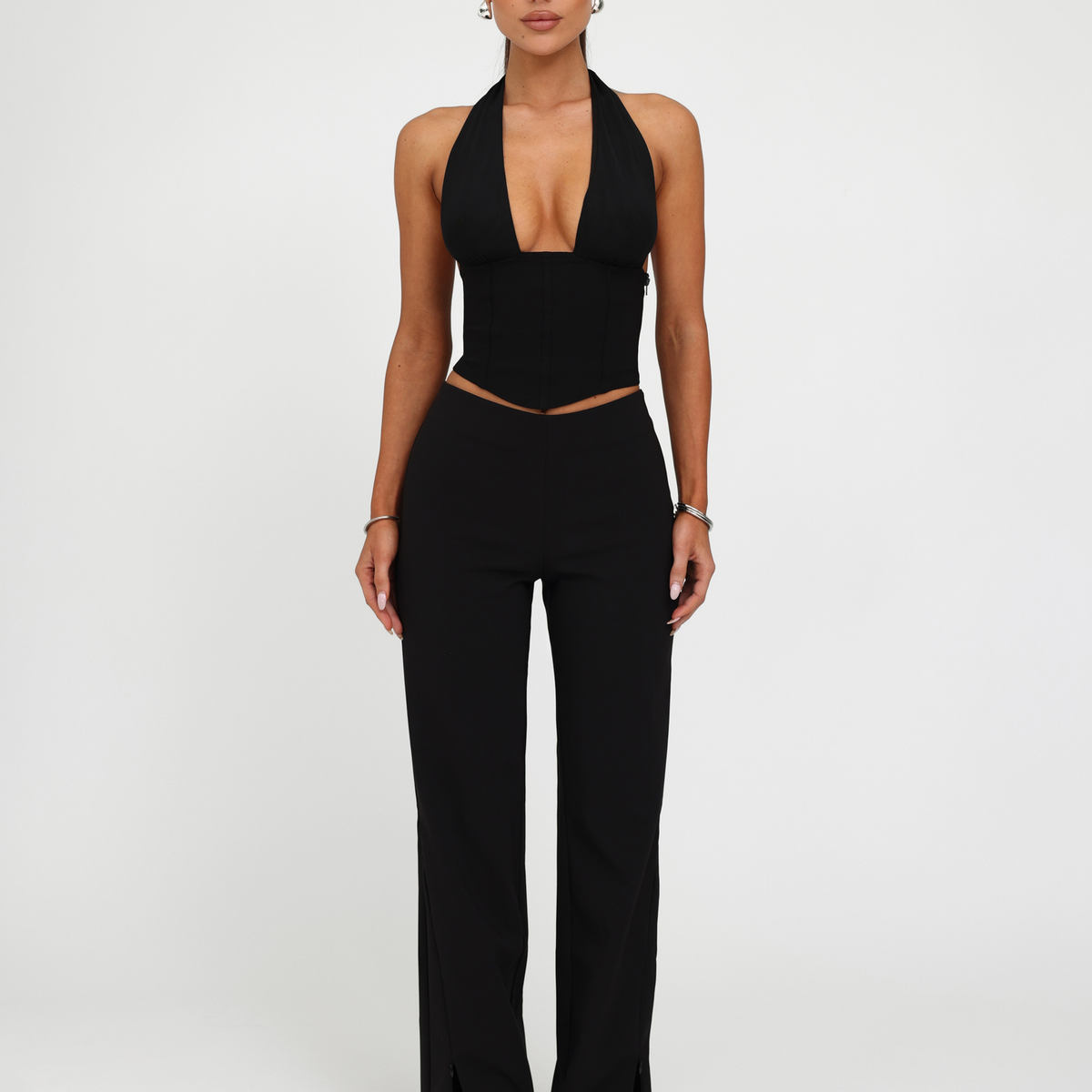 JANECE TOP - BLACK – Tiger Mist