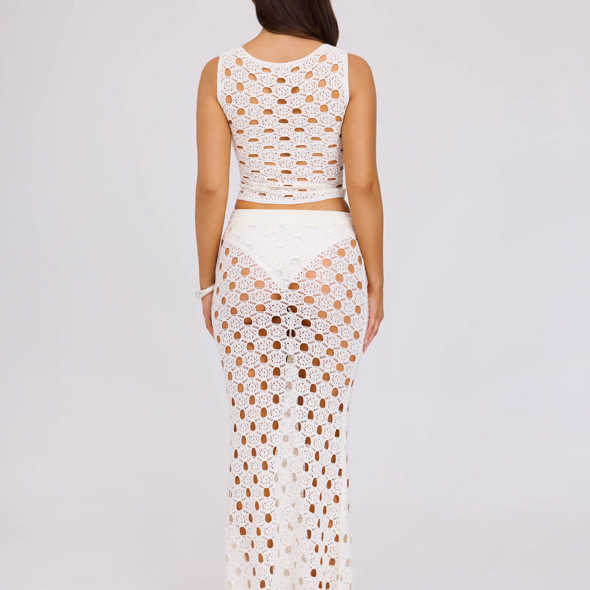 KINCADE SKIRT - WHITE – Tiger Mist