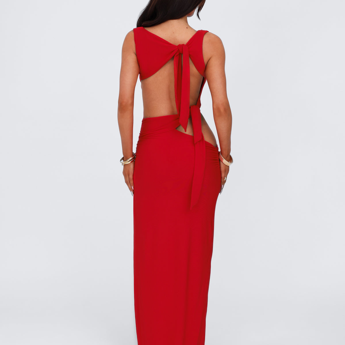 CASPIAN DRESS - RED – Tiger Mist