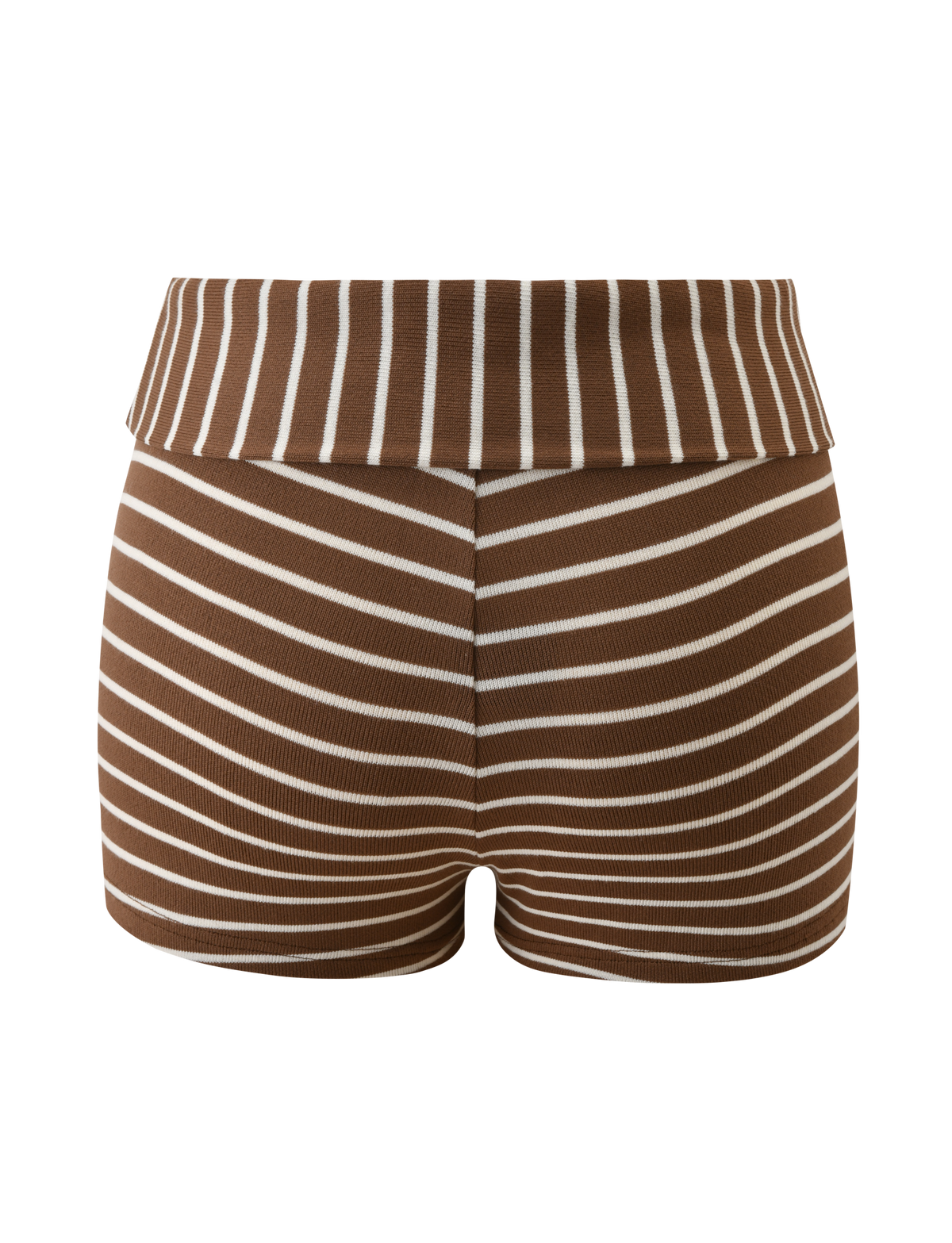 BODE STRIPED SHORT - CREAM/BROWN STRIPE – Tiger Mist