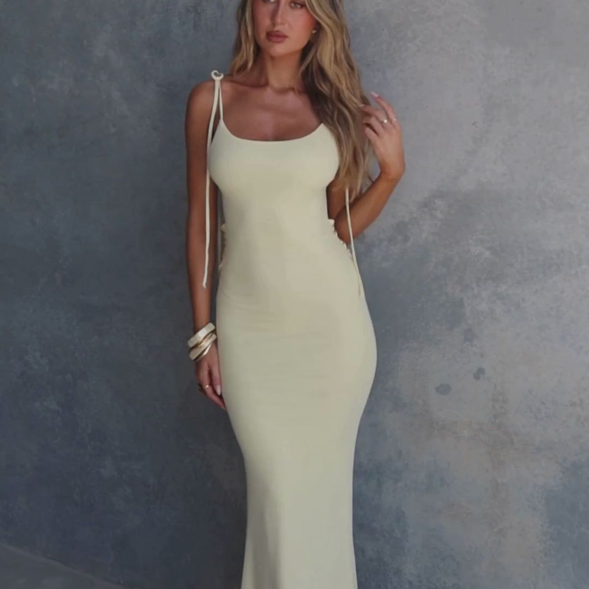 CYRIL DRESS - YELLOW : LEMON – Tiger Mist